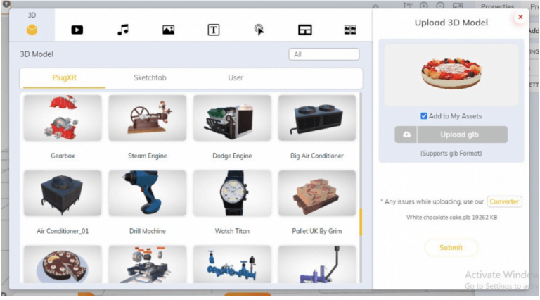 WebAR Image Tracking | Web AR Image Recognition | PlugXR